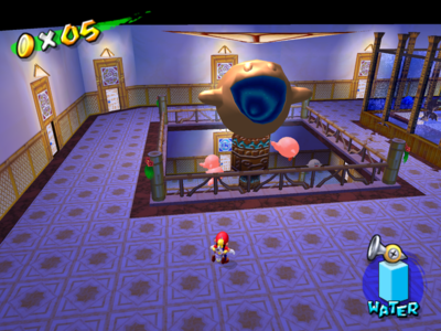 The Hotel Lobby's Secret - Super Mario Wiki, the Mario encyclopedia