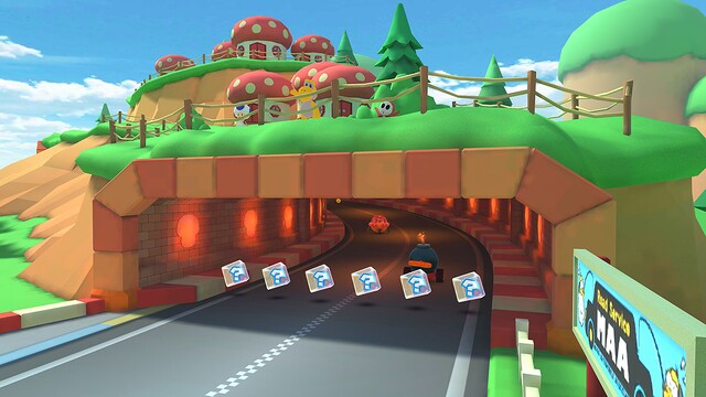 File:MKT GCN Mushroom Bridge View.jpg - Super Mario Wiki, the Mario ...