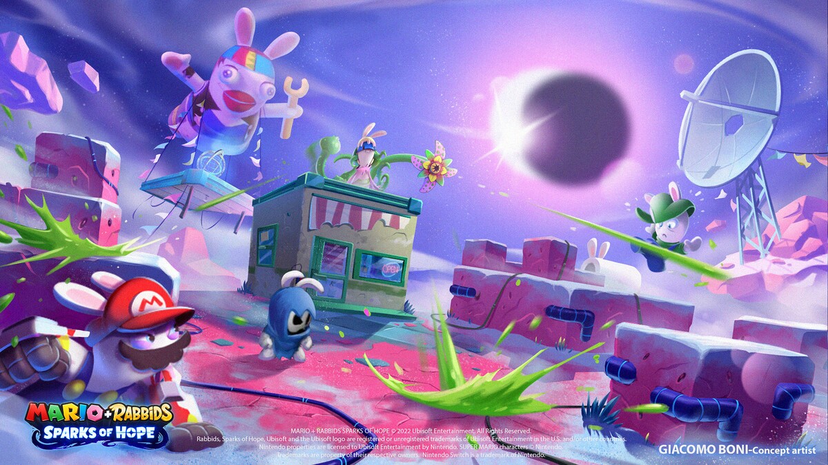 File:MRSOH Daphne battle concept art.jpg - Super Mario Wiki, the Mario ...