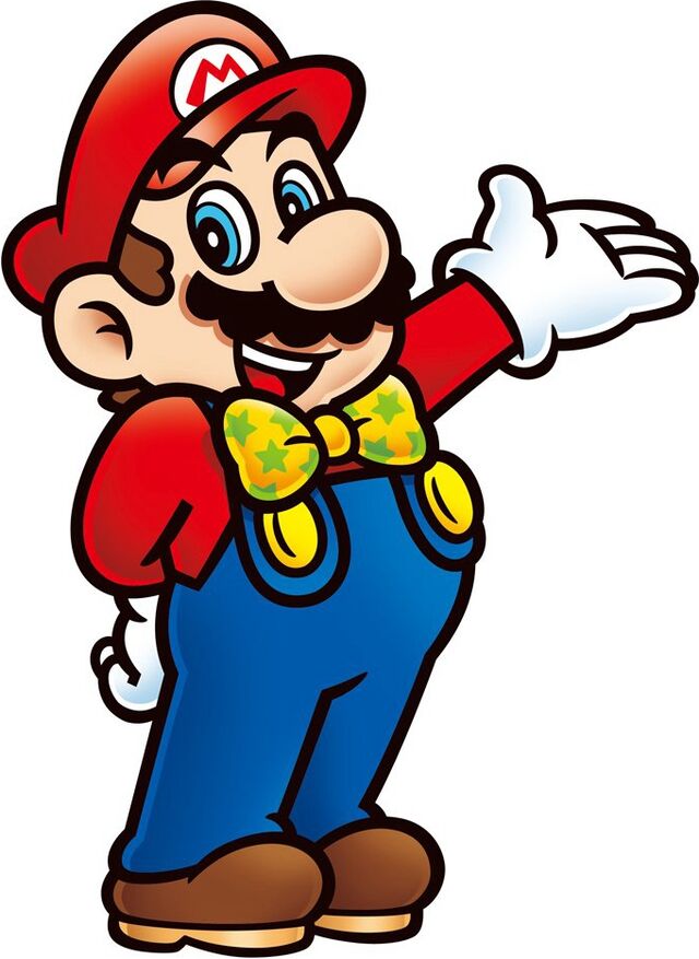 File:Mario Bowtie 2D Shaded Artwork.jpg - Super Mario Wiki, the Mario ...