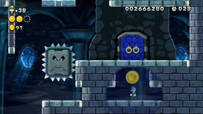 Wendy's Thwomp Castle - Super Mario Wiki, the Mario encyclopedia