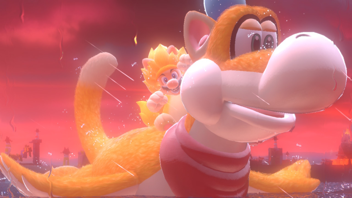 File:SM3DWBF Giga Cat Mario Plessie.png - Super Mario Wiki, the Mario ...
