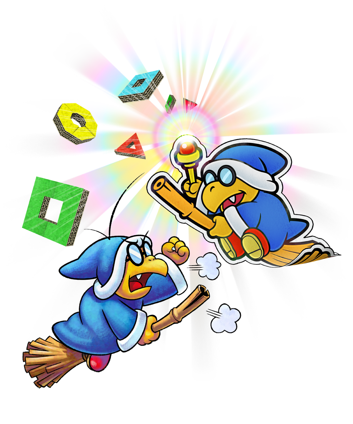 File:Kamek - Paper Kamek MLPJ.png - Super Mario Wiki, the Mario ...