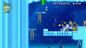 Slippery Rope Ladders - Super Mario Wiki, the Mario encyclopedia