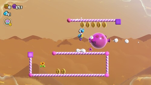 Sunbaked Desert Special Pole Block Allure - Super Mario Wiki, the Mario ...