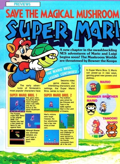 Nintendo Power issue 10 - Super Mario Wiki, the Mario encyclopedia