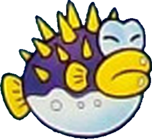 Porcupuffer - Super Mario Wiki, the Mario encyclopedia