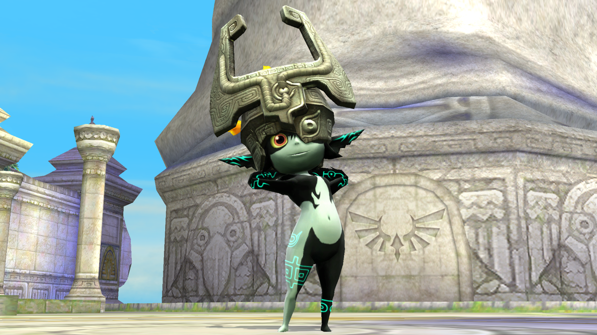 File:SSB4 Midna.png - Super Mario Wiki, the Mario encyclopedia