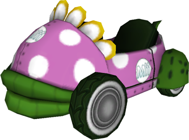 File:Piranha Prowler (Large Female Mii) Model.png - Super Mario Wiki ...