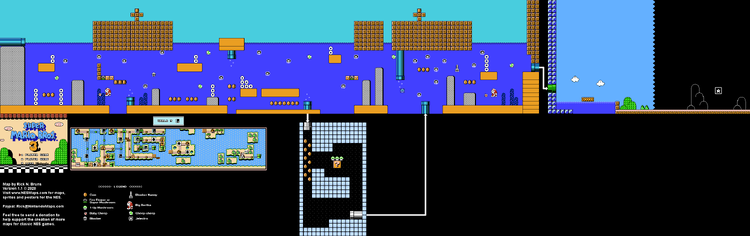 World 3-5 (Super Mario Bros. 3) - Super Mario Wiki, the Mario encyclopedia