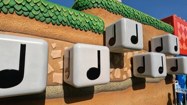 Note Block Rock - Super Mario Wiki, the Mario encyclopedia