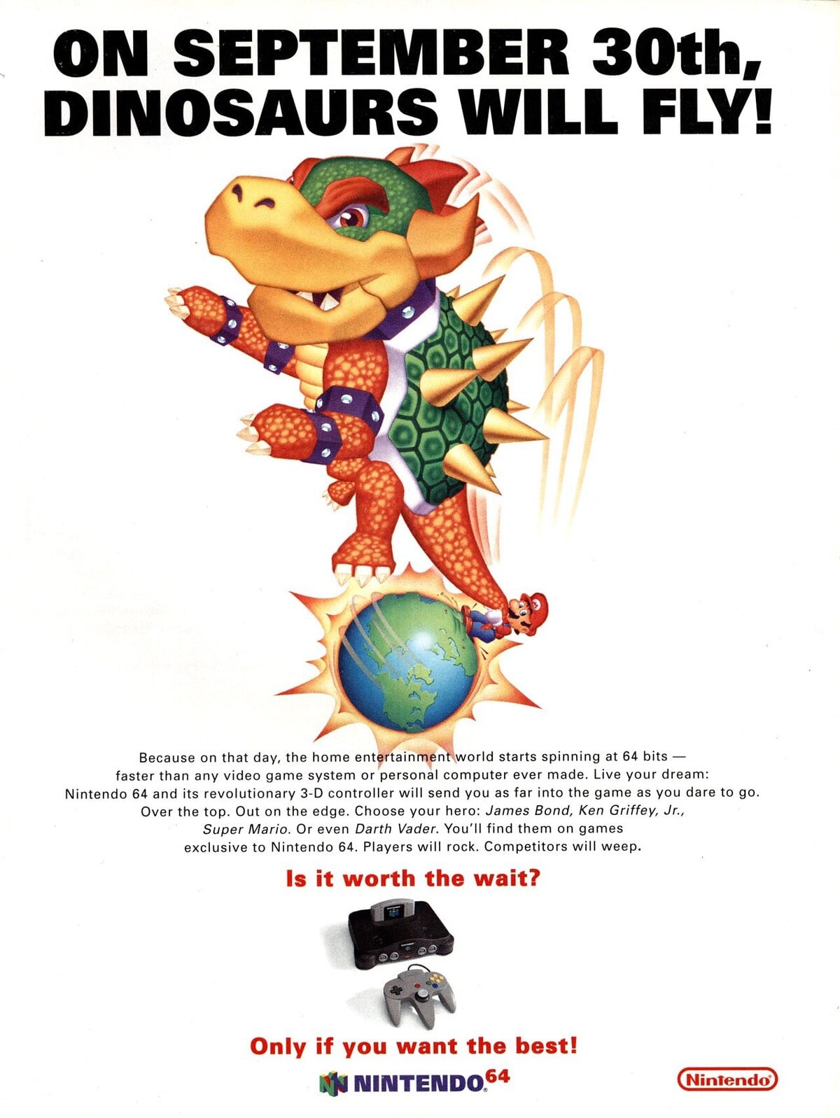 File:Super Mario 64 magazine ad.jpg - Super Mario Wiki, the Mario ...