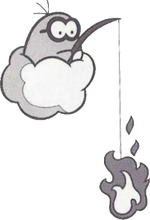 Fishing Boo - Super Mario Wiki, the Mario encyclopedia
