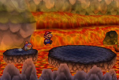 Lava - Super Mario Wiki, the Mario encyclopedia
