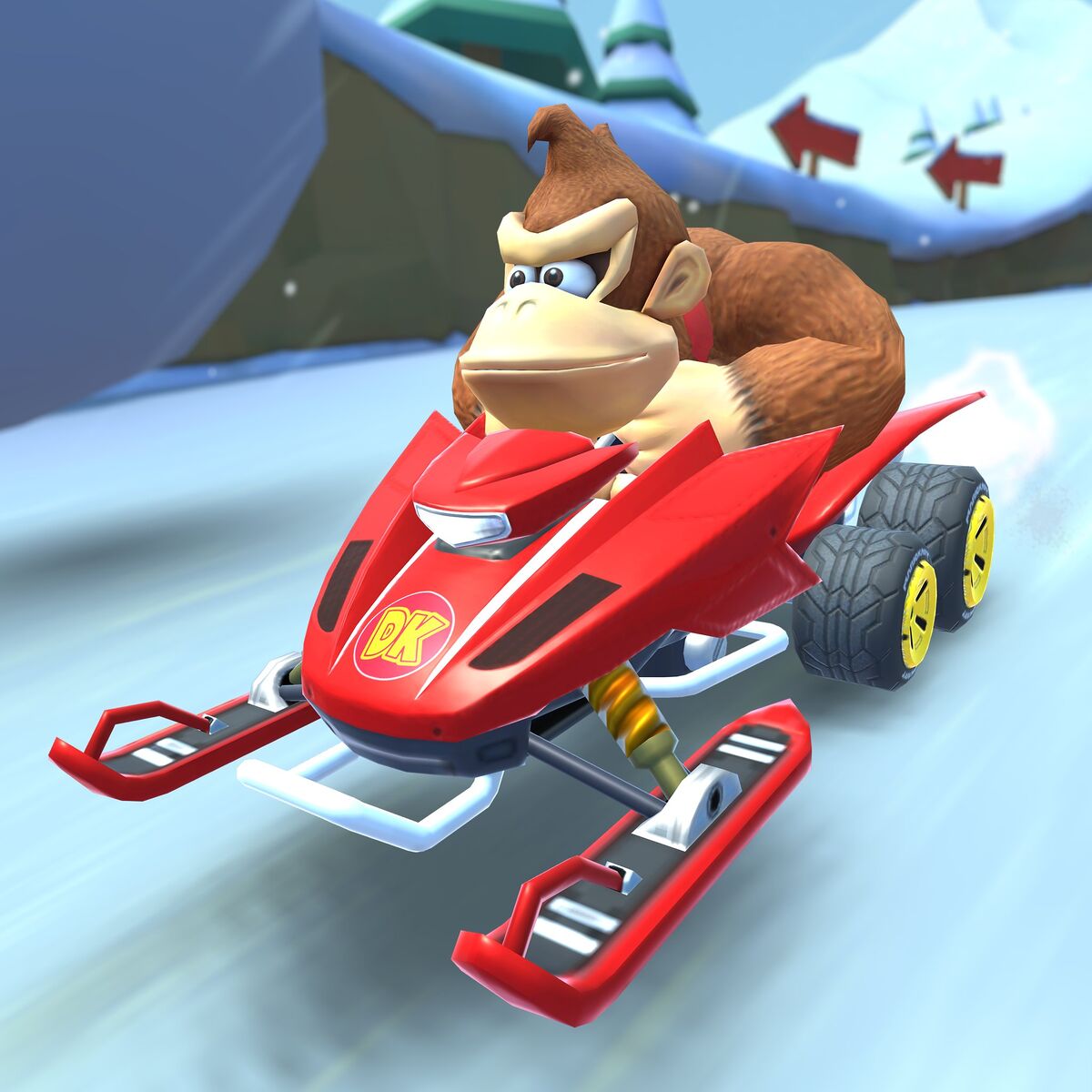 File:MKT DK Snow Skimmer.jpg - Super Mario Wiki, the Mario encyclopedia