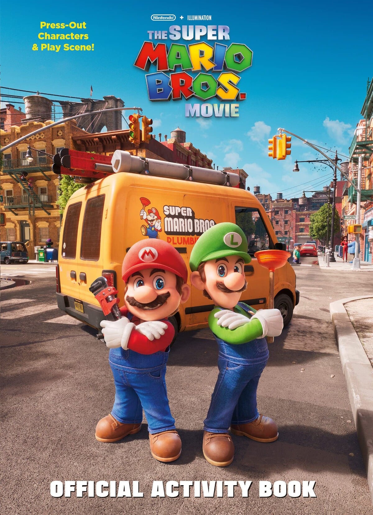 The Super Mario Bros. Movie Official Activity Book - Super Mario Wiki ...