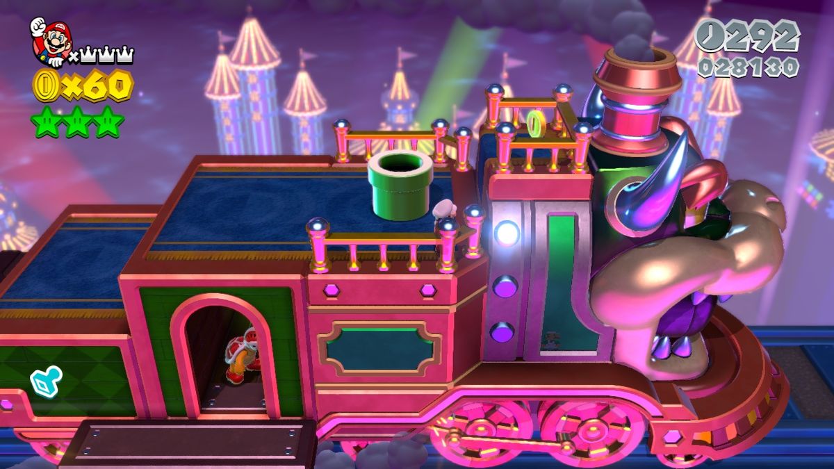 File:SM3DW Bowser-Train Luigi.jpg - Super Mario Wiki, the Mario ...