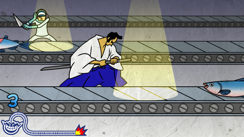 Samurai Slice - Super Mario Wiki, the Mario encyclopedia