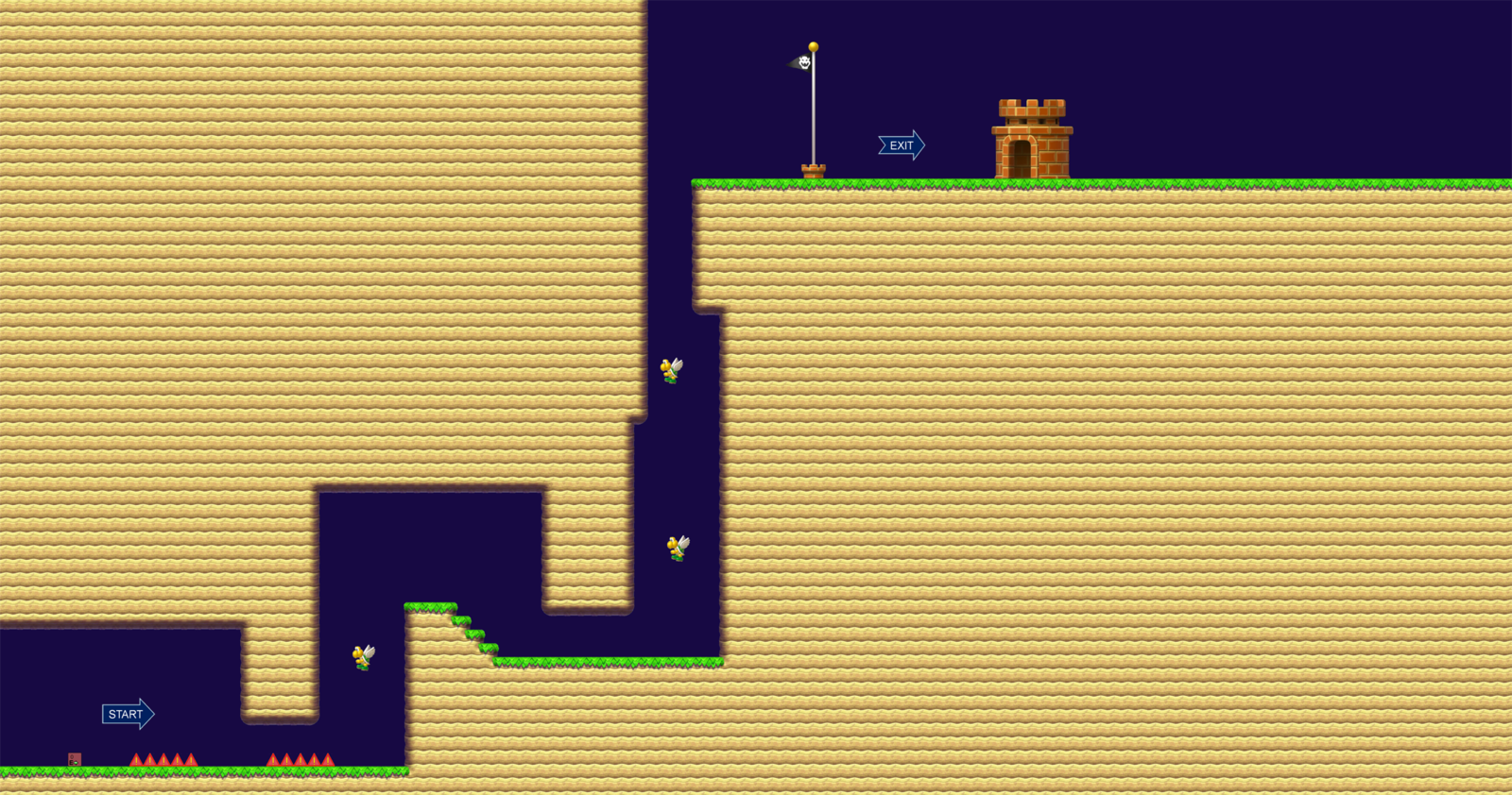 File:NSMBU Unused Map 1.png - Super Mario Wiki, the Mario encyclopedia