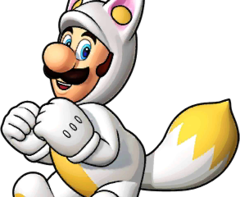 White Tanooki Mario - Super Mario Wiki, the Mario encyclopedia