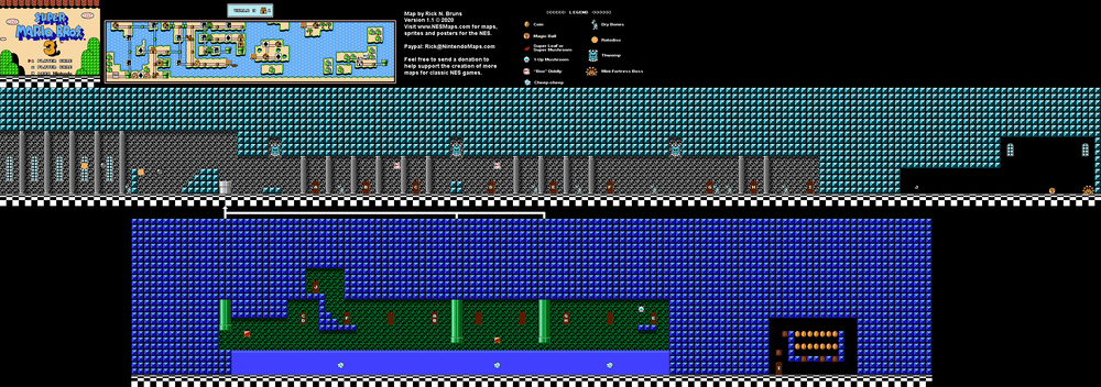 World 3-Fortress 1 - Super Mario Wiki, the Mario encyclopedia