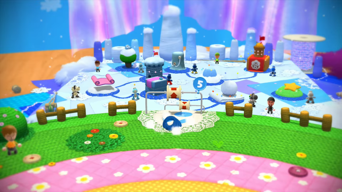 World 5 (Yoshi's Woolly World) - Super Mario Wiki, the Mario encyclopedia