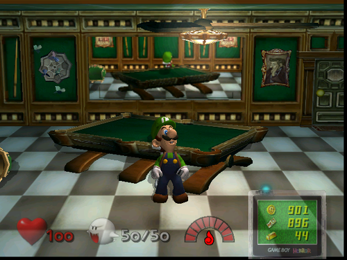 Billiards Room - Super Mario Wiki, the Mario encyclopedia