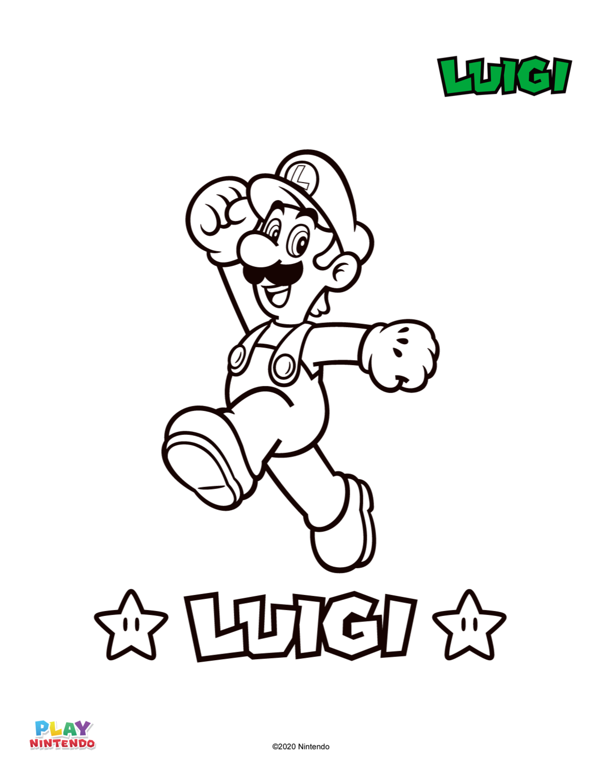 File:Luigi Paint by Number Activity blank.png - Super Mario Wiki, the ...