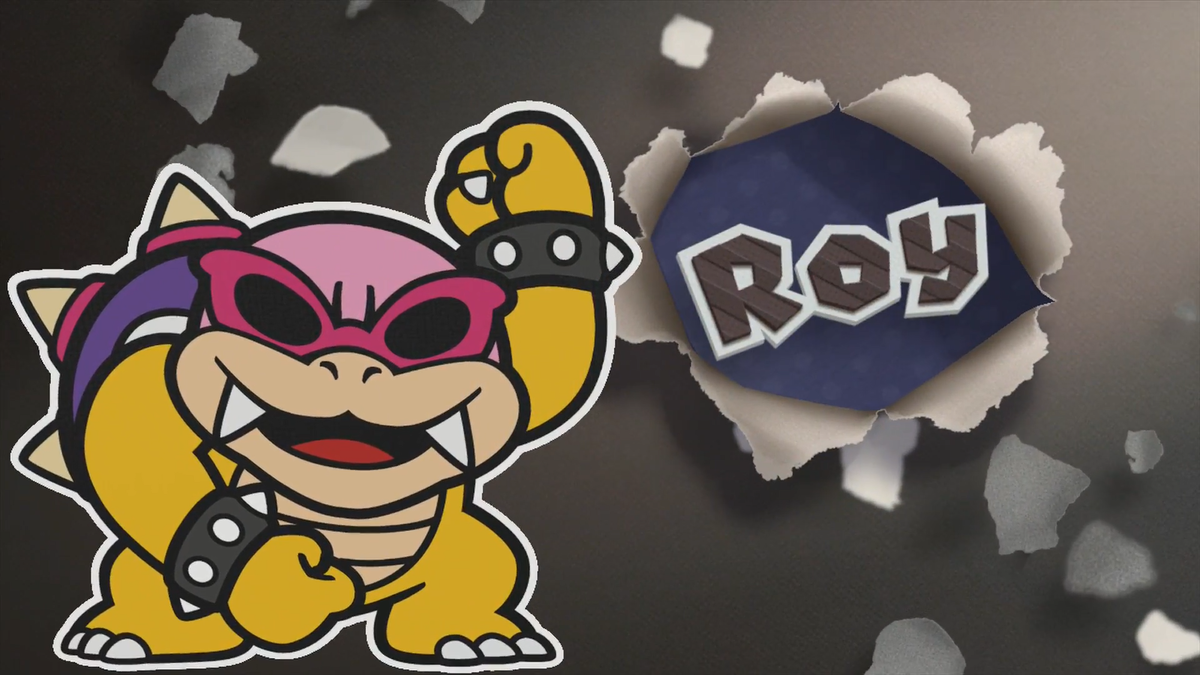 File:PMCS Roy intro.png - Super Mario Wiki, the Mario encyclopedia