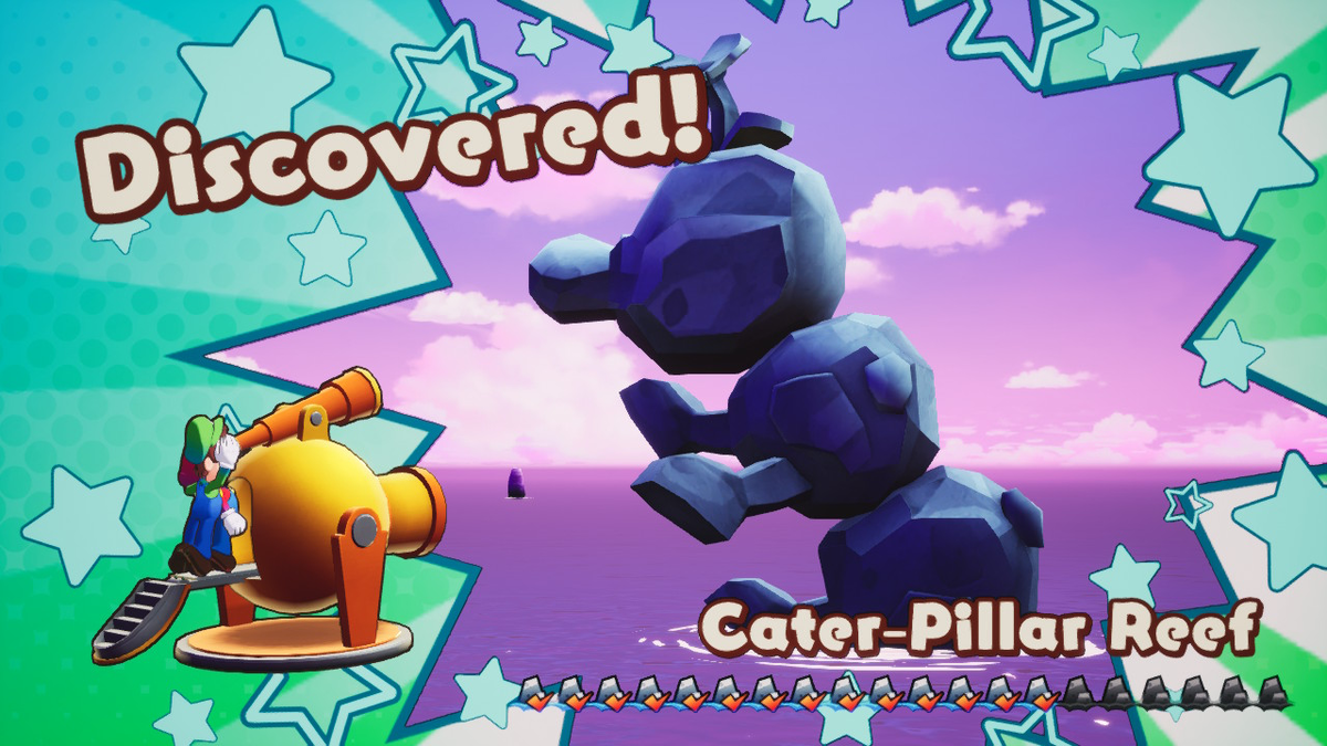 File:MLB Cater-Pillar Reef.png - Super Mario Wiki, the Mario encyclopedia