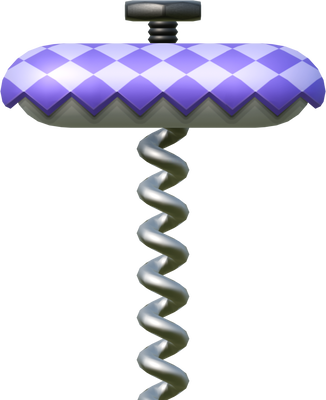 Screwtop Shroom - Super Mario Wiki, the Mario encyclopedia