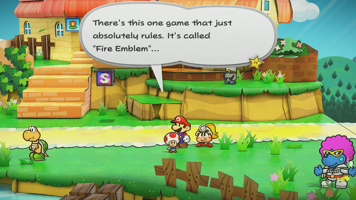 File:TTYDNS Fire Emblem Toad.png - Super Mario Wiki, the Mario encyclopedia