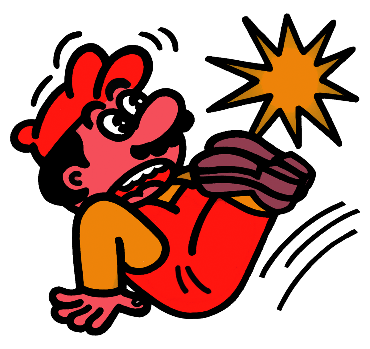 File:DKJ Mario Tripping Artwork.png - Super Mario Wiki, the Mario ...