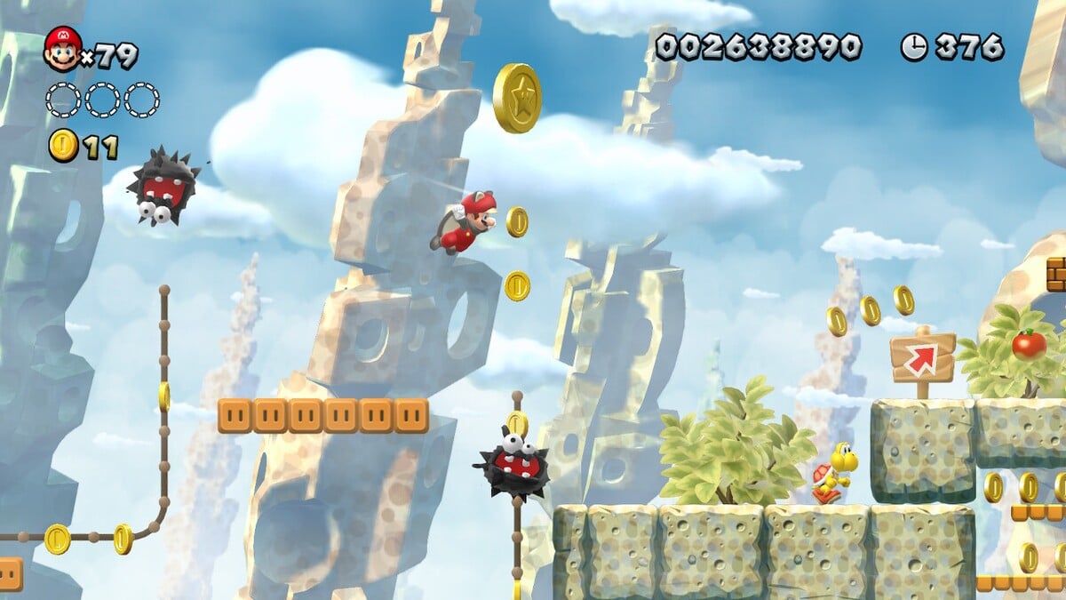 Fuzzy Clifftop - Super Mario Wiki, the Mario encyclopedia