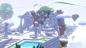 Bowser's Castle (Paper Mario: The Origami King) - Super Mario Wiki, the ...