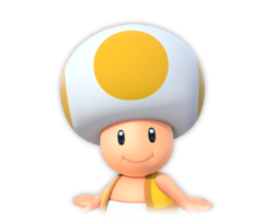 Yellow Toad and Blue Toad - Super Mario Wiki, the Mario encyclopedia