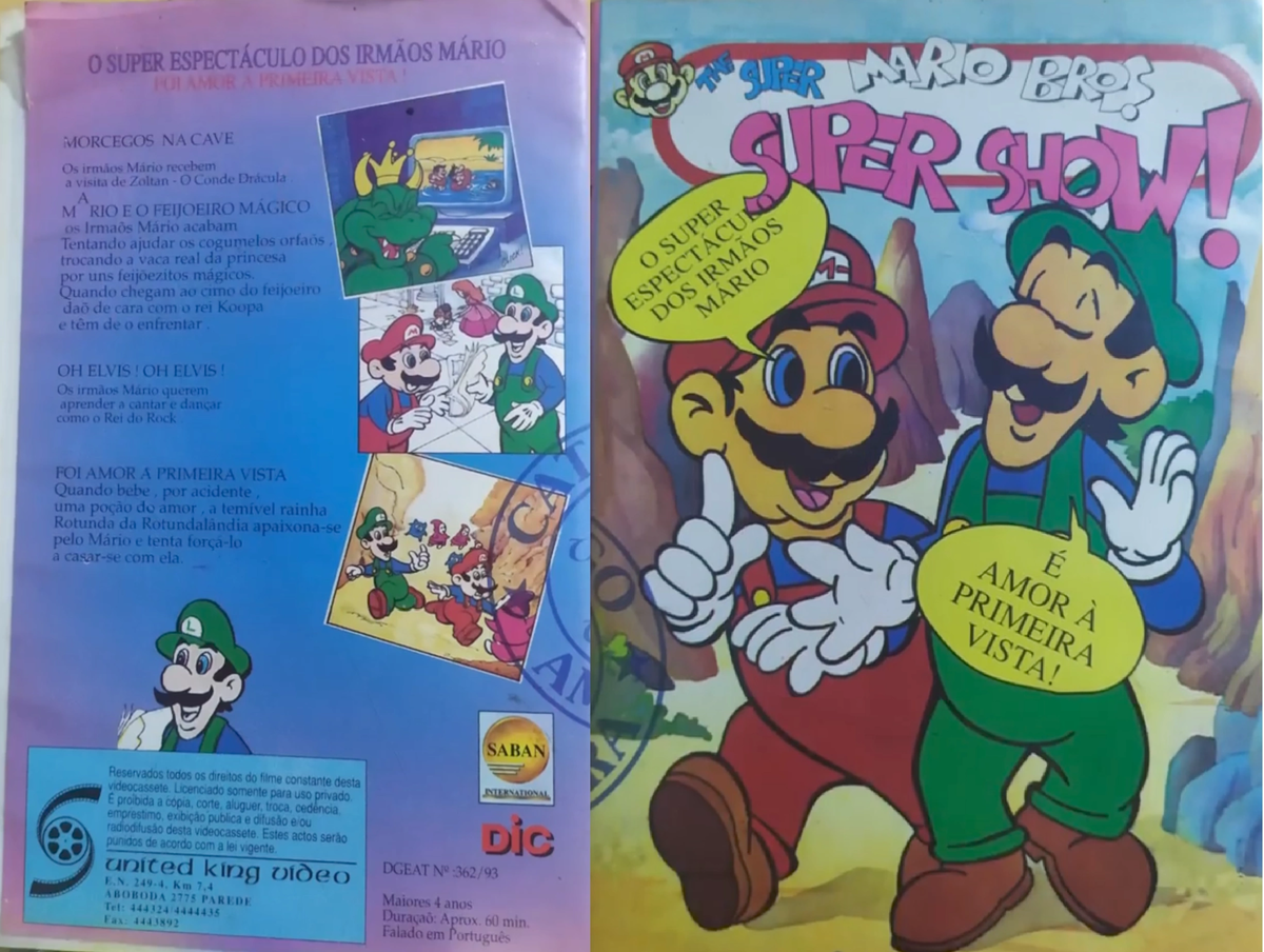 The Super Mario Bros. Super Show!: Foi amor à primeira vista! - Super ...