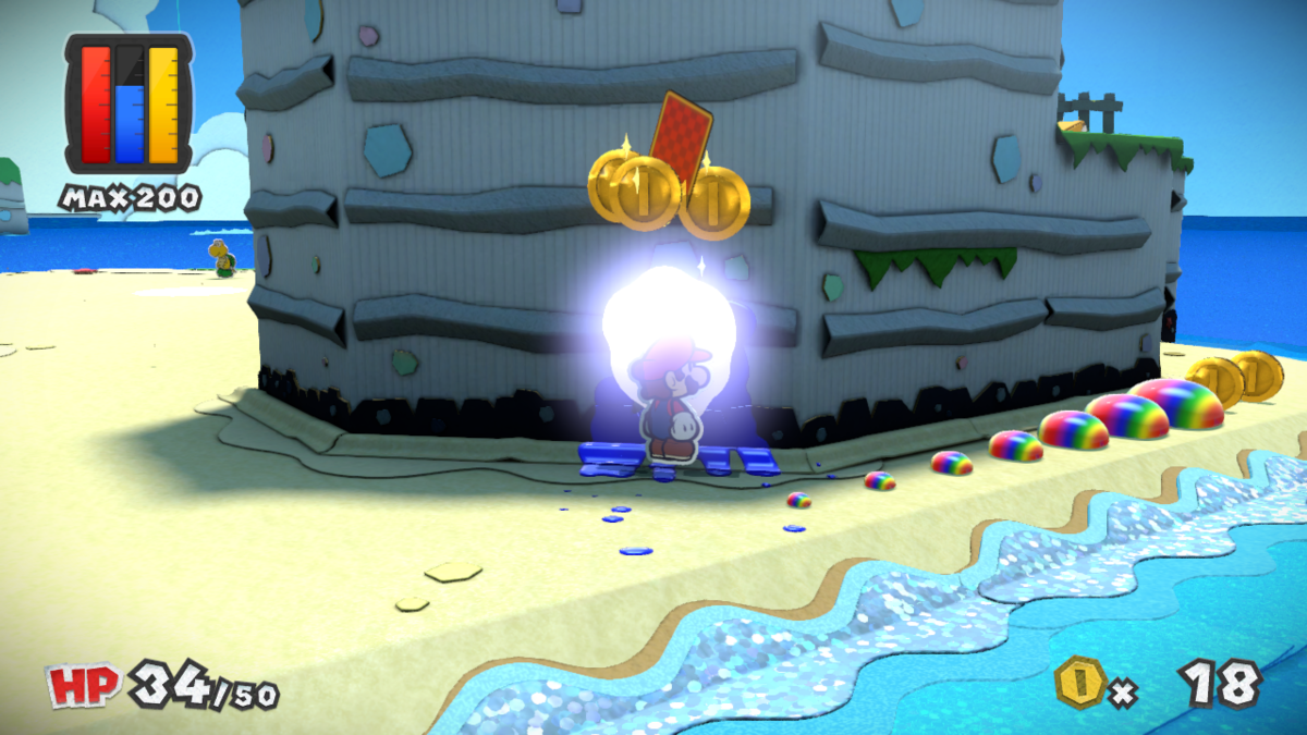 File:PMCS Bloo Bay Beach colorless spot 6.png - Super Mario Wiki, the ...