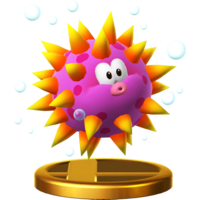 Big Urchin - Super Mario Wiki, the Mario encyclopedia