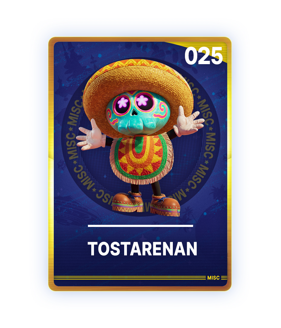 File:TSMGM Tostarenan Card Gold.webp - Super Mario Wiki, the Mario ...