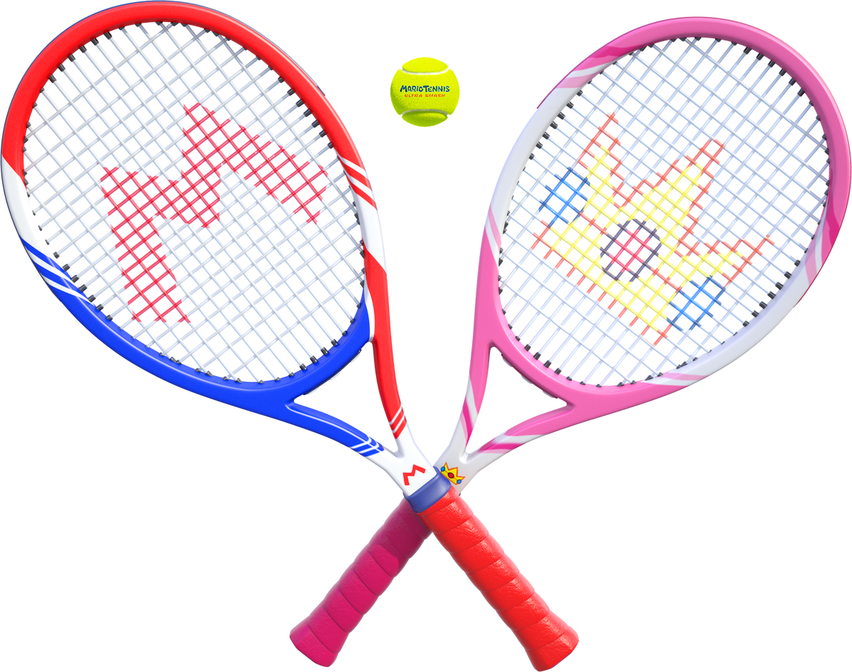 File:Tennis Rackets MTUS.png - Super Mario Wiki, the Mario encyclopedia