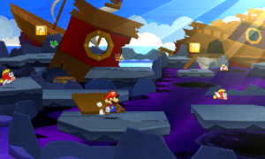 World 3 (Paper Mario: Sticker Star) - Super Mario Wiki, the Mario ...