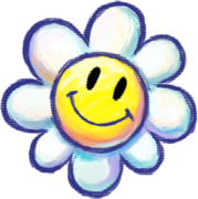 Smiley Flower - Super Mario Wiki, the Mario encyclopedia