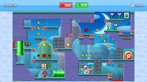 List of main levels in Mini Mario & Friends: amiibo Challenge - Super ...