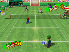 Grass (court) - Super Mario Wiki, the Mario encyclopedia