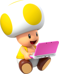 Gallery:Yellow Toad (species) - Super Mario Wiki, the Mario encyclopedia