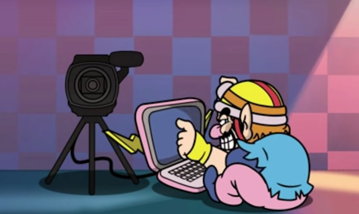 File:WWG Wario's computer.jpg - Super Mario Wiki, the Mario encyclopedia