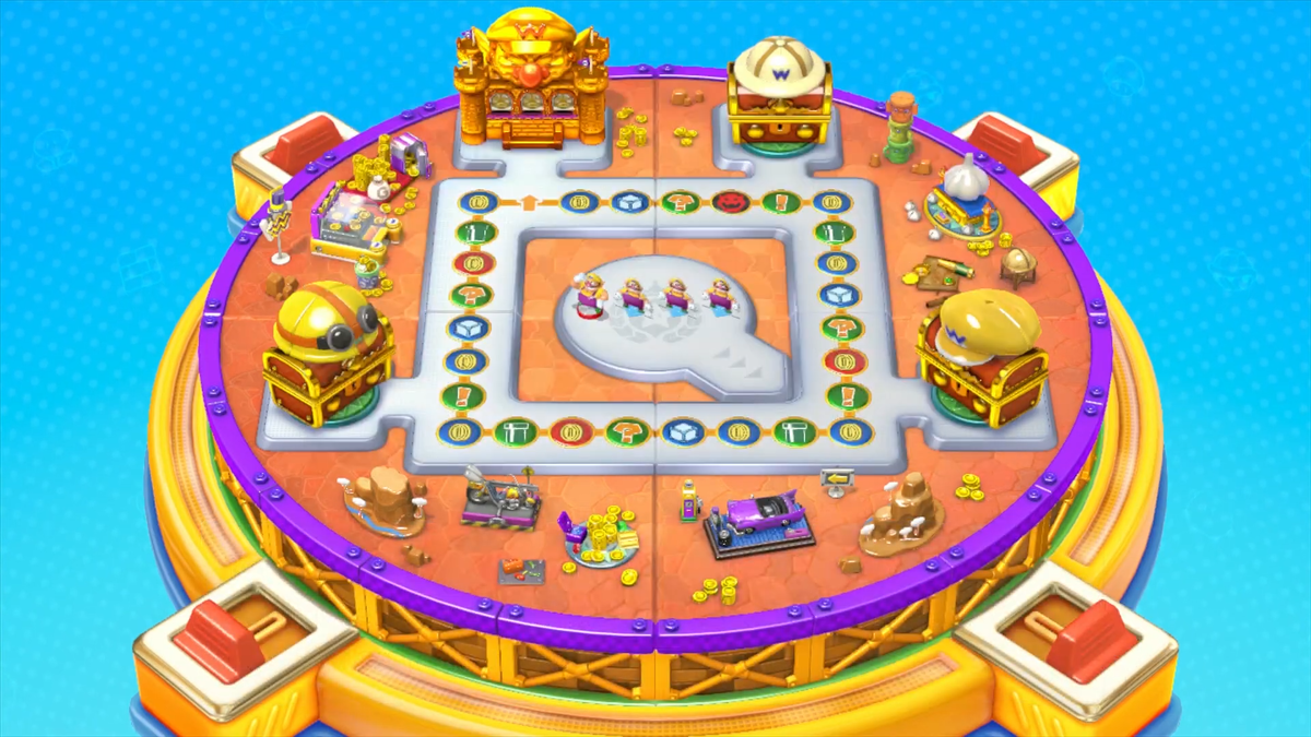 File:MP10 Wario Board.png - Super Mario Wiki, the Mario encyclopedia