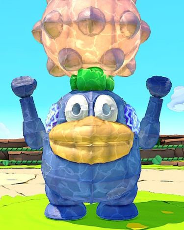 Paper Macho Stone Spike - Super Mario Wiki, the Mario encyclopedia