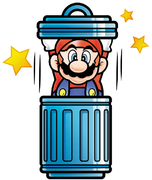 Trash Can - Super Mario Wiki, the Mario encyclopedia